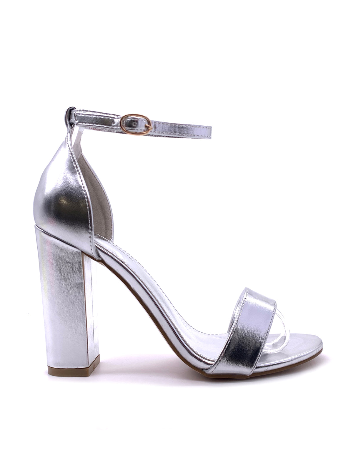 CANDICE-Sandali in ecopelle laminata