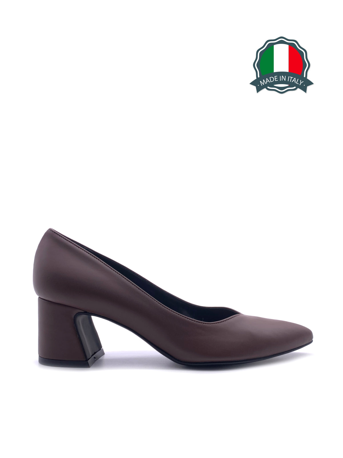 NICOLE-Decollete in ecopelle made in italy